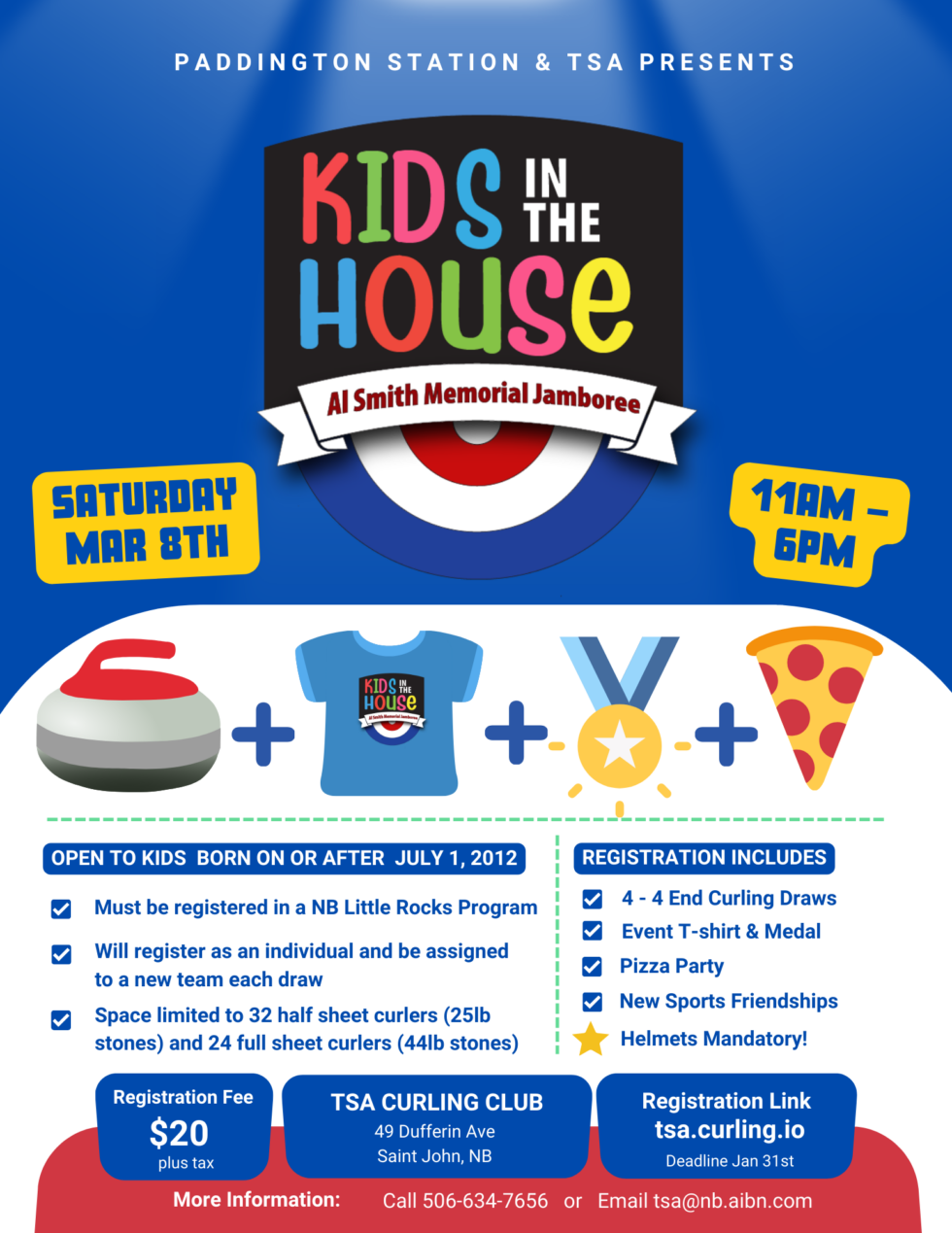 Kids in the House - TSA Curling Club